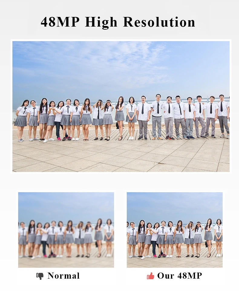 8x Zoom 48MP Camera - Compact Digital Photo Shooting