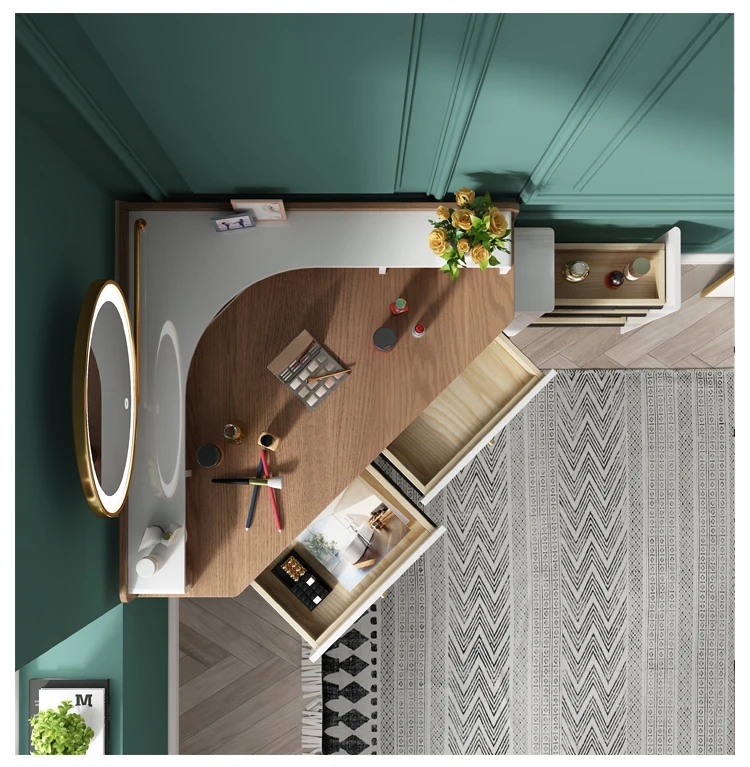 Modern Kommode Makeup Dressing Desk Comoda Vanity Commode Maquillaje ...