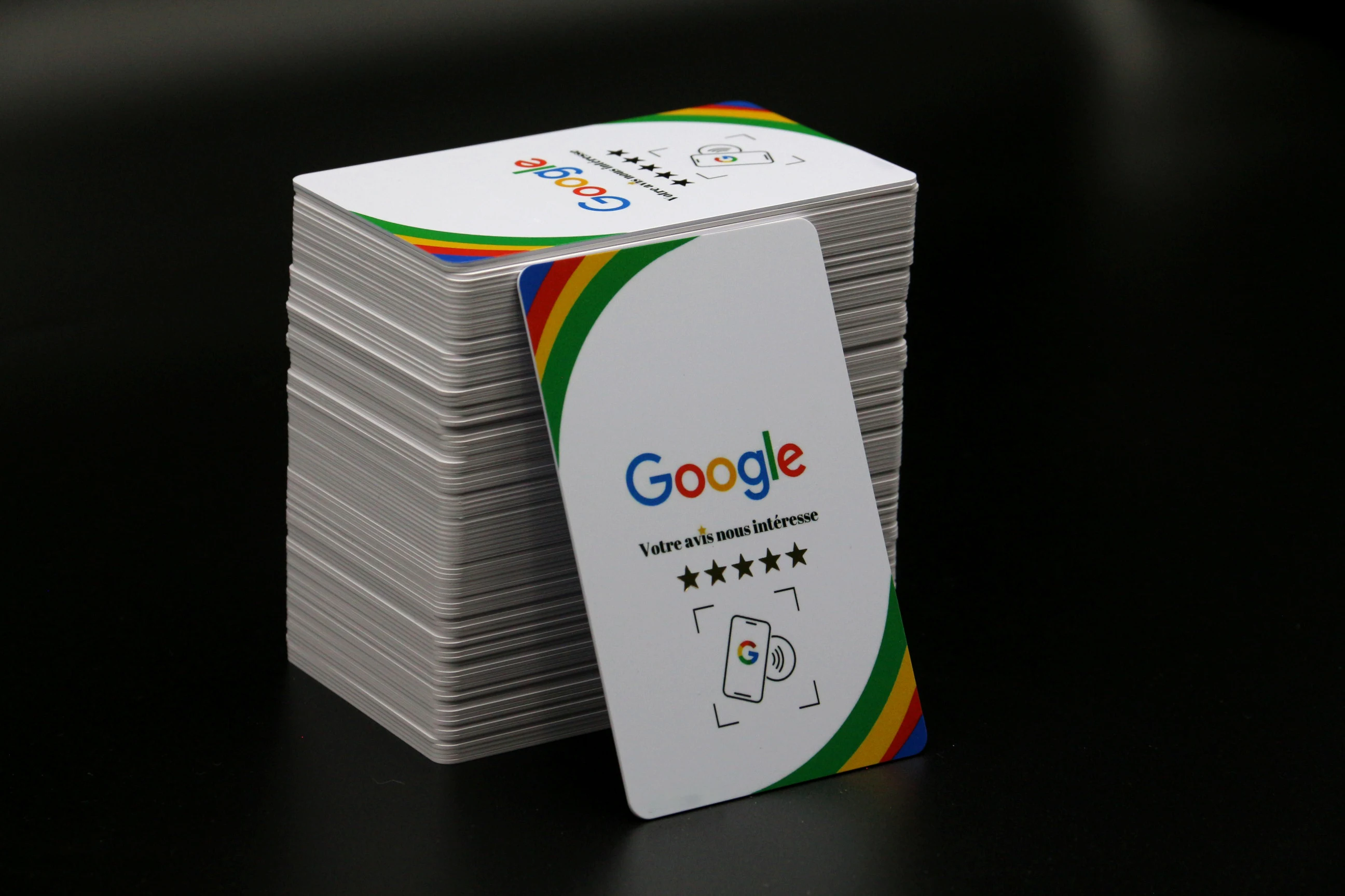 Customize Google Review Card with QR Code & NFC Smart Card