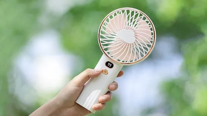 Customized Logo Mini Usb Li Rechargeable Battery Hand Fan Handy ...