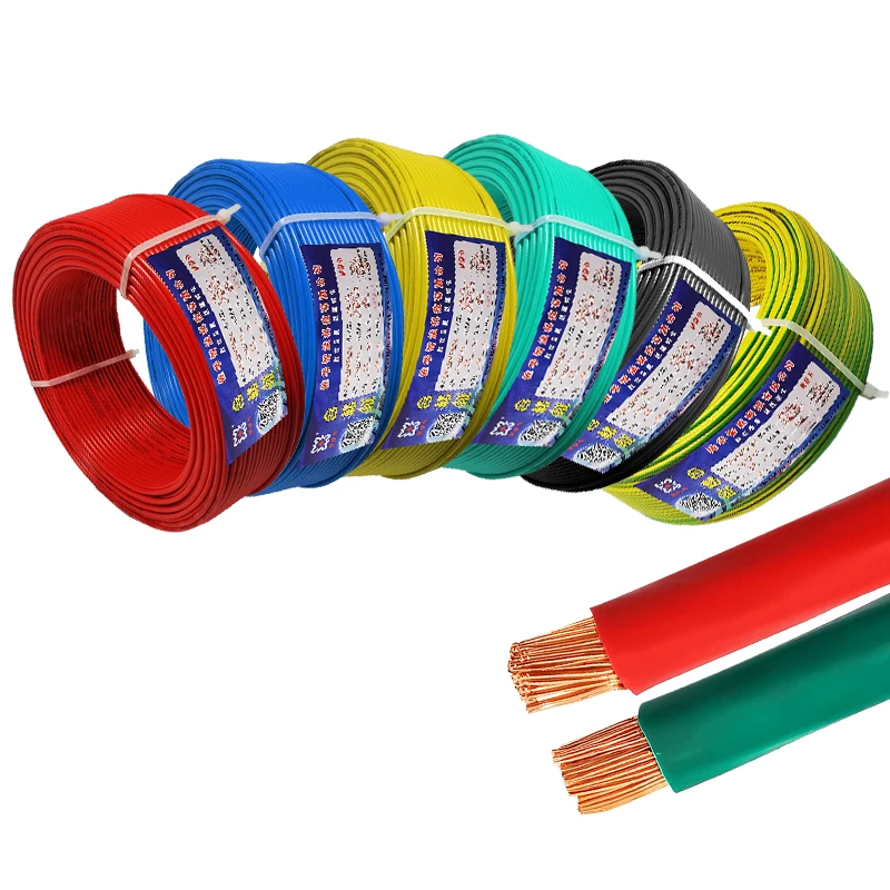 Copper Wire Bvr 50mm Pvc Insulated House Wiring Electrical Solid ...