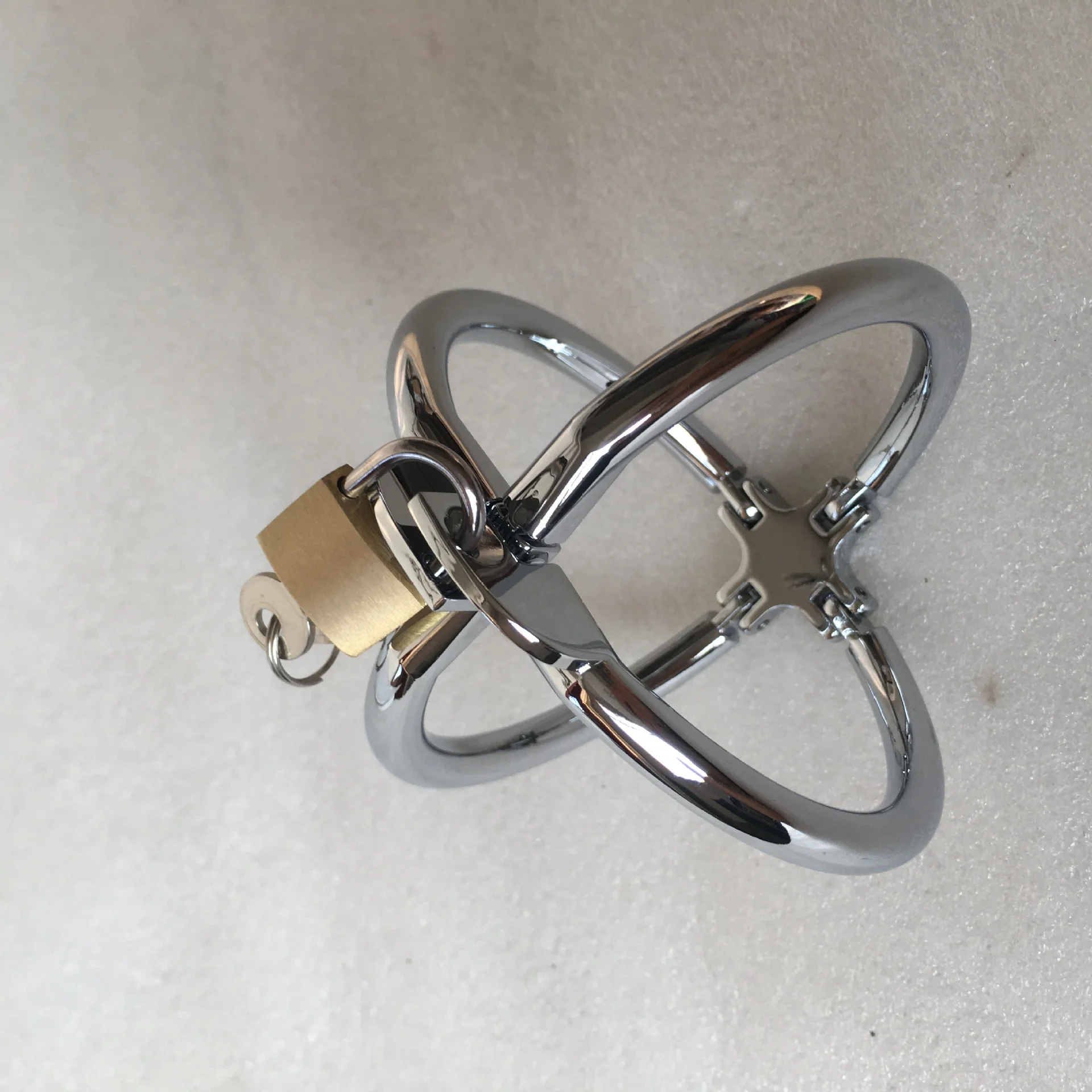 Metal Handcuffs Bandage For Female And Male,Stainless Steel Handcuffs ...