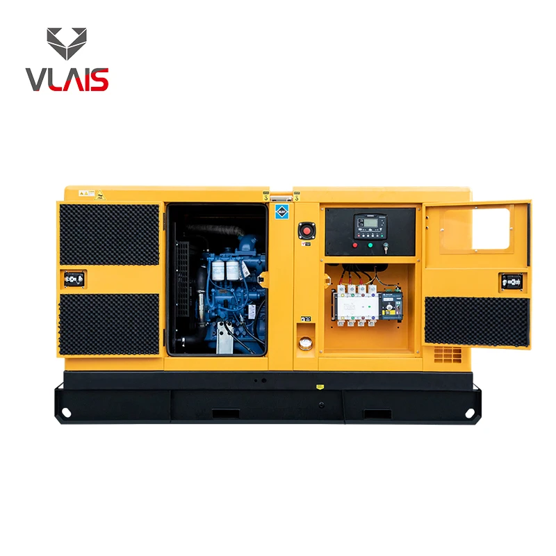 Vlais 30kw 40kva 220v/380v 50hz Portable Durable Back Up Power Diesel ...