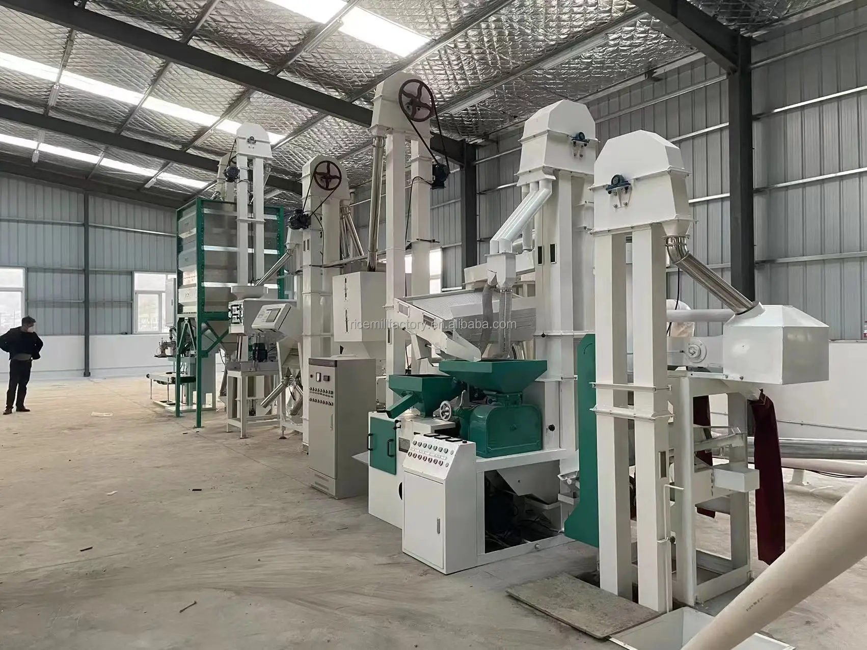 Complete Automatic Rice Milling Machine 30-40T/D Factory Price ...