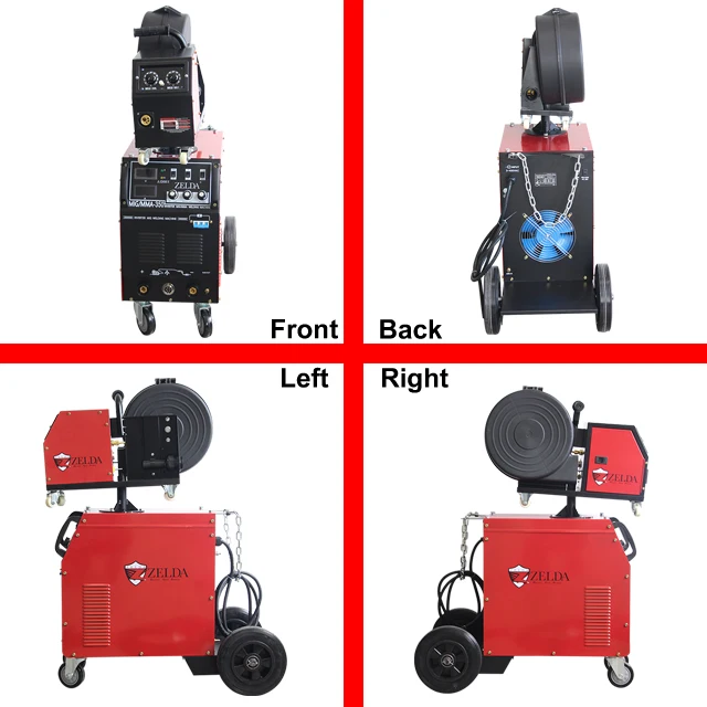 Industrial MIG Welding Machine 350A - 3 Phase Input, CO2 Gas Welding ...