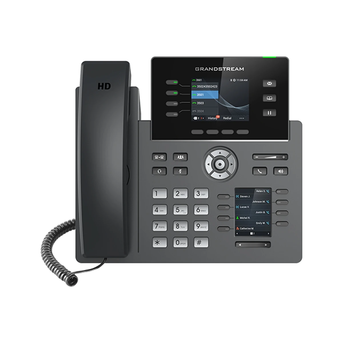 Grandstream Ip Phone - Corded - Corded/cordless - Wi-fi,Bluetooth ... Grandstream Ip Phone - Corded - Corded/cordless - Wi-fi,Bluetooth ...