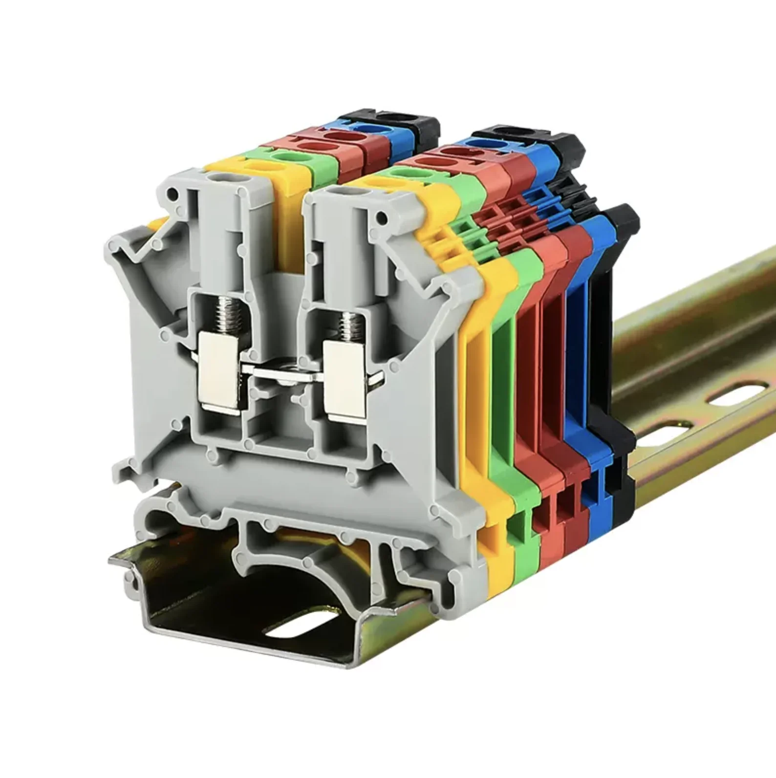 UK 3N Screw Wire Electrical Connector 2.5mm 24-14 AWG Feed-through ...