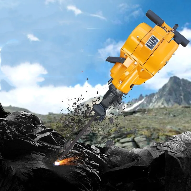 Portable Petrol Rock Drill Rock Drill Yn27 Inter Combustion Gasoline ...