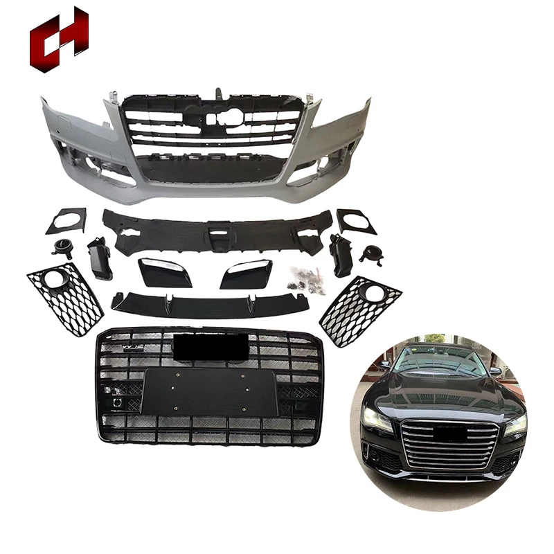 Auto Parts Body Kit Widebody Bodykit Bumper Side Skirt For Audi D4 A8 ...