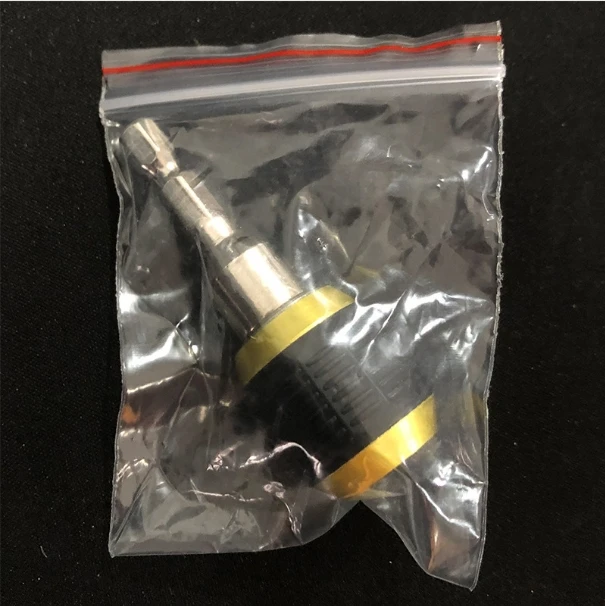 Large end extension rod 60mm hexagonal handle pop-up extension rod 1/4 ...