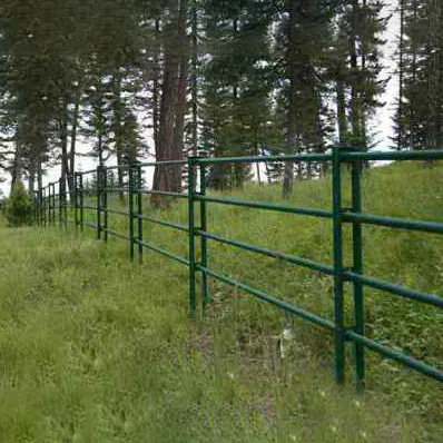 Heavy Galvanized Outdoor Metal Farm Railings Cheap Horse Fence Panel ...