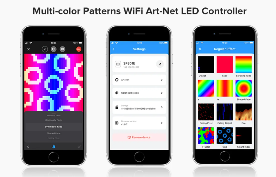 New Ws2812b Strip Panel Programmable Digital Wifi Smart Led Matrix ...