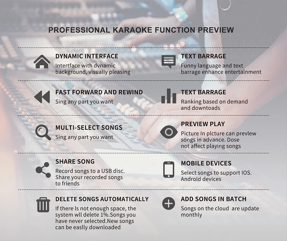 Touch Screen Android Karaoke Vending Mchaine Ktv Jukebox Karaoke ...