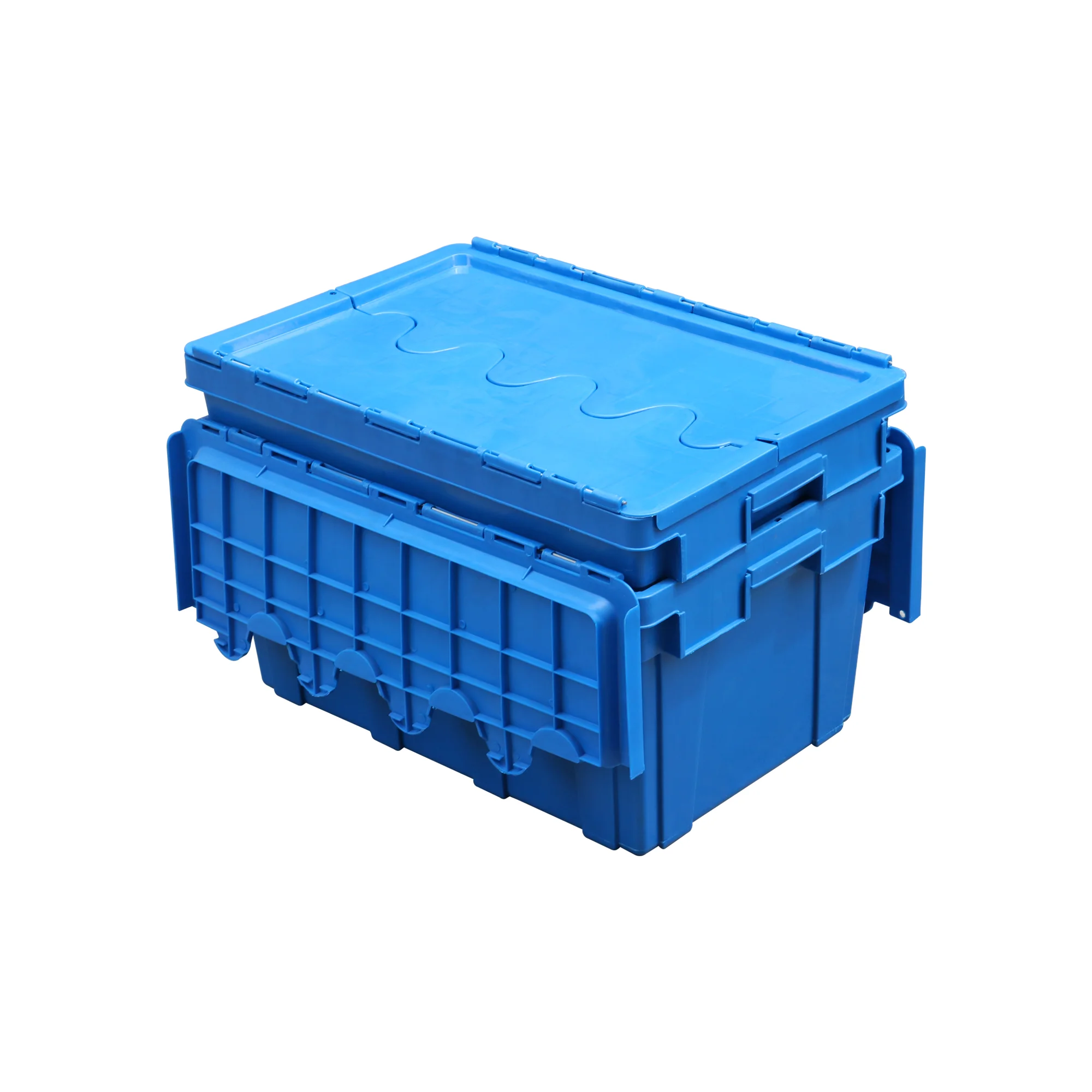 QS PP Material Folding Tote Crate - Collapsible Plastic Storage Boxes ...