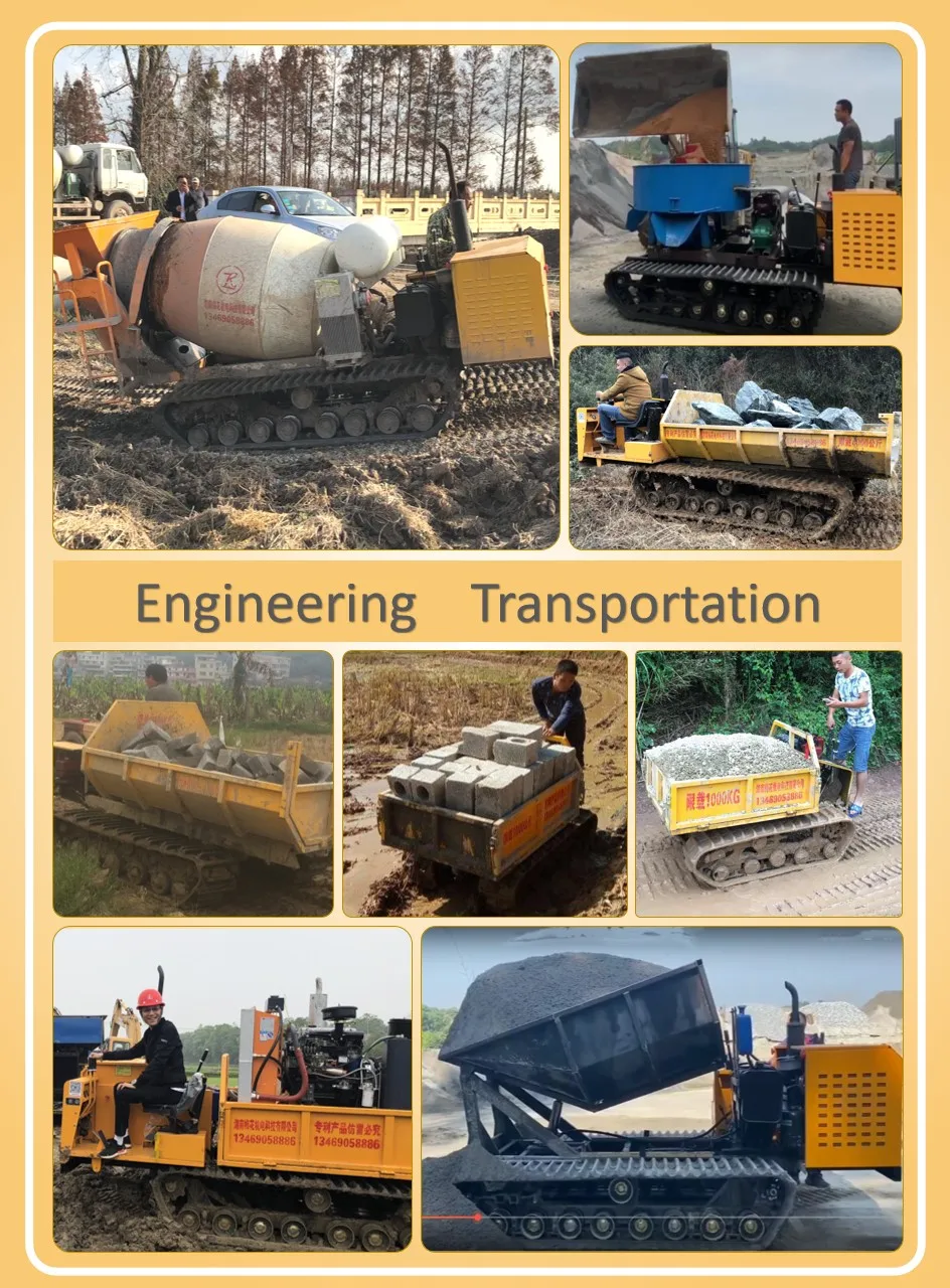 Chinese Suppliers Hunan Plum Mini Dumper Crawler Durable Using 4.5 ...