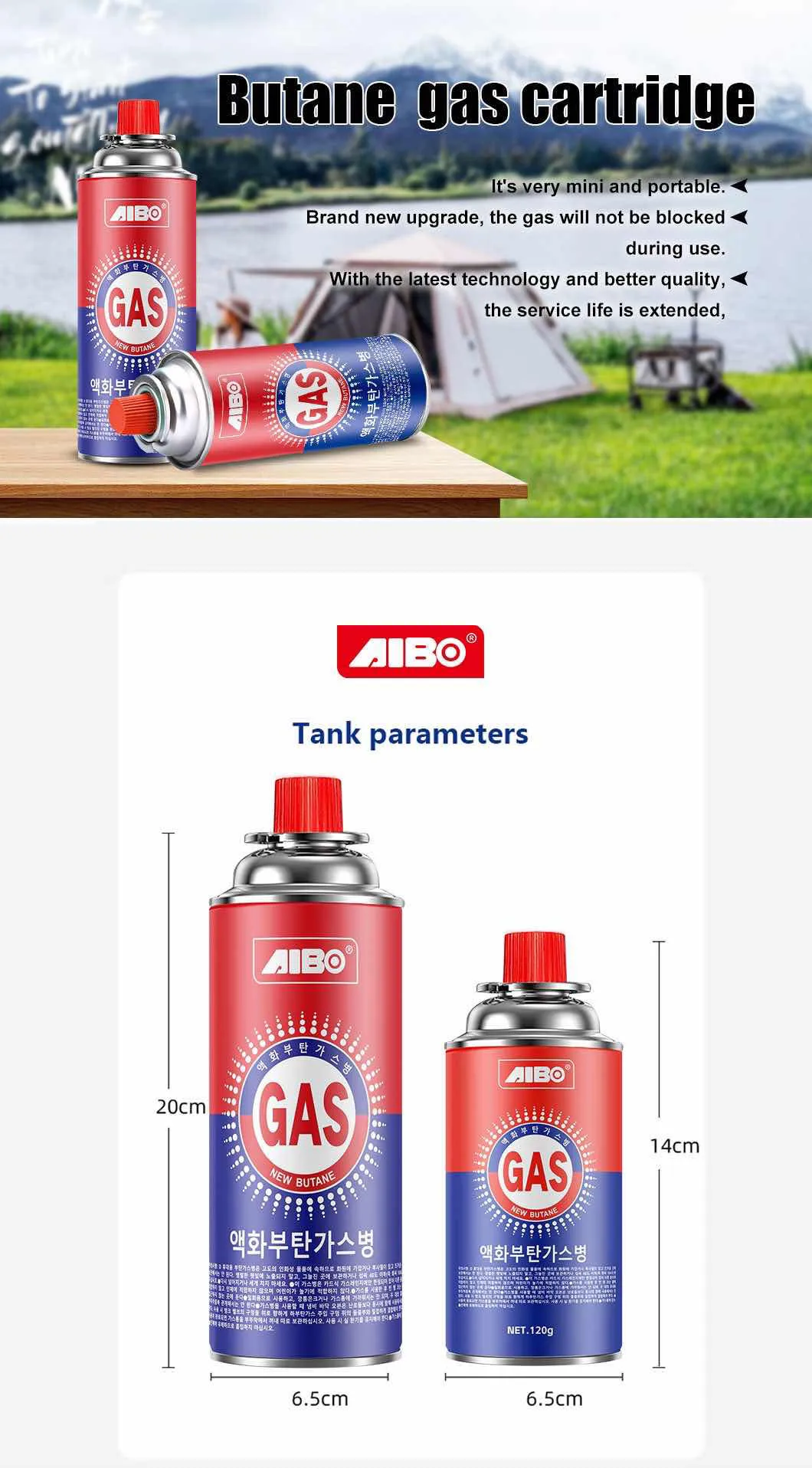 Portable Disposable Mini Camping Fuel Canister with Butane Gas ...