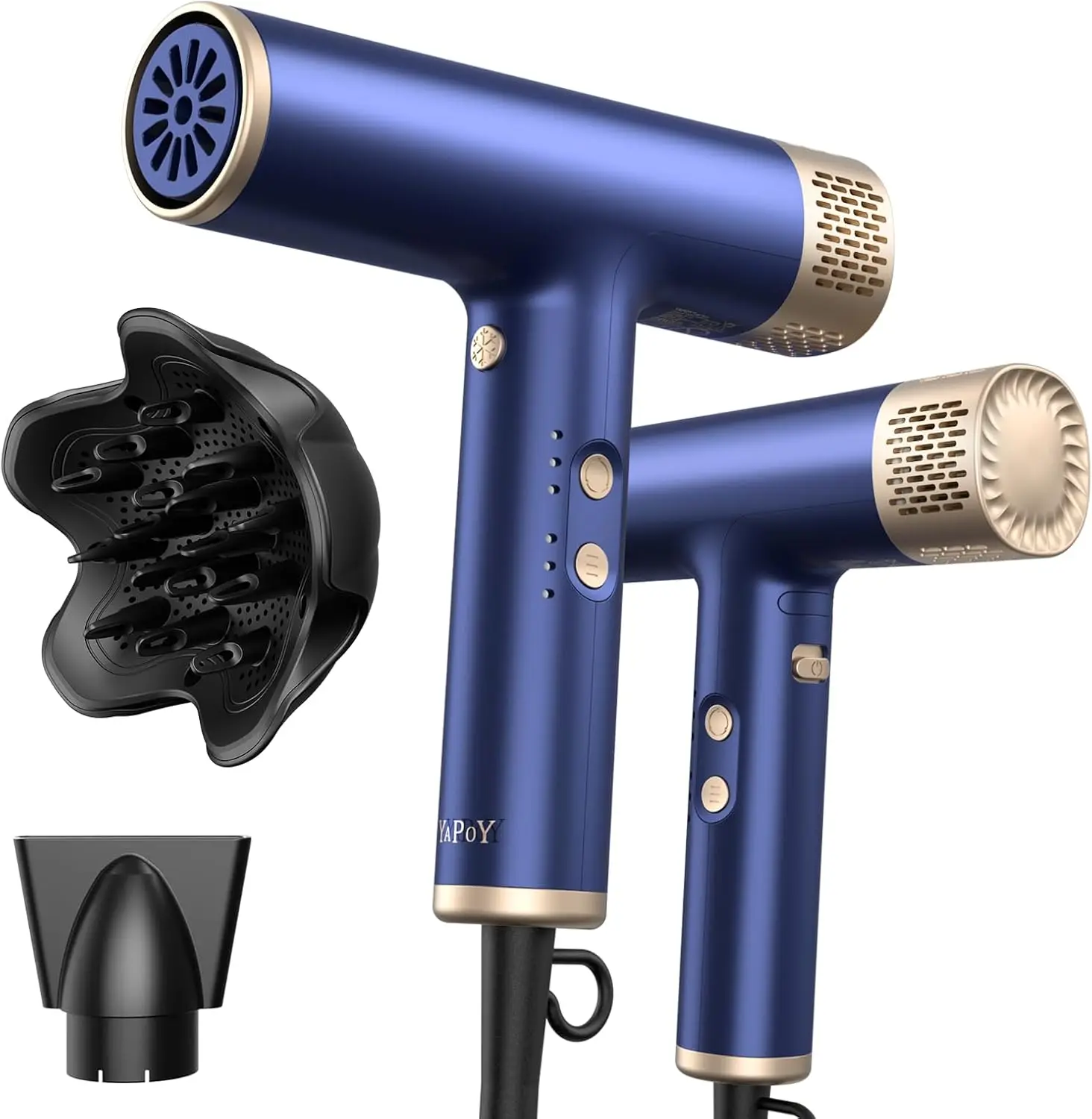 YAPOY High Speed BLDC Motor Strong Airflow Fast Drying Blower Dryer ...