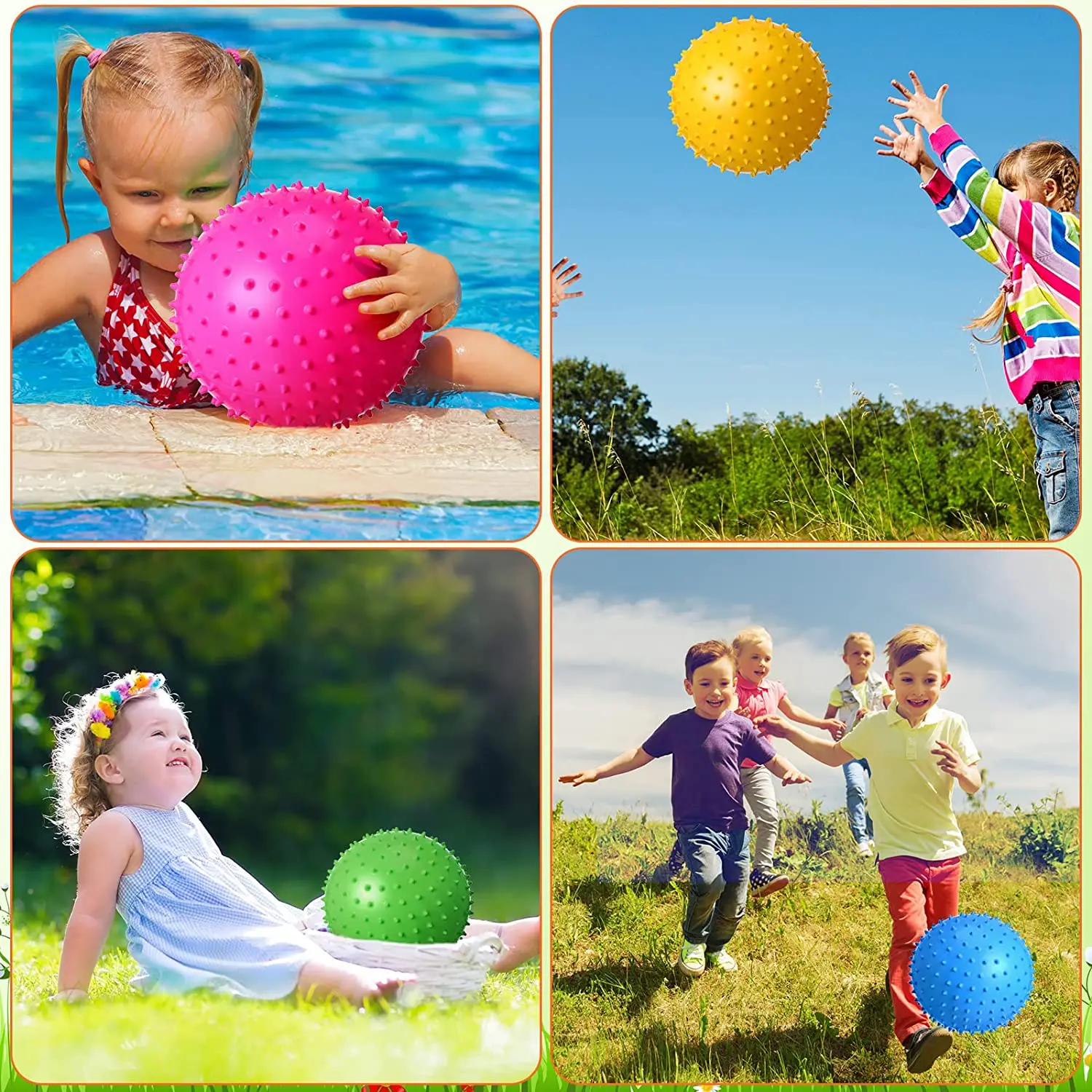 2022 Knobby Balls - Fun Sensory Play for Kids & Toddlers