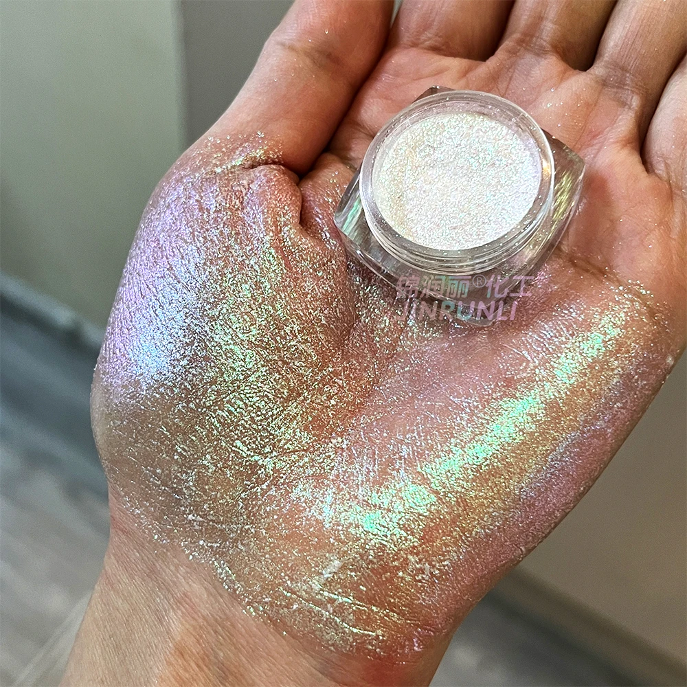 Rainbow Duochrome Chameleon Pearl Pigment Sparkle Loose Eye Shimmer ...