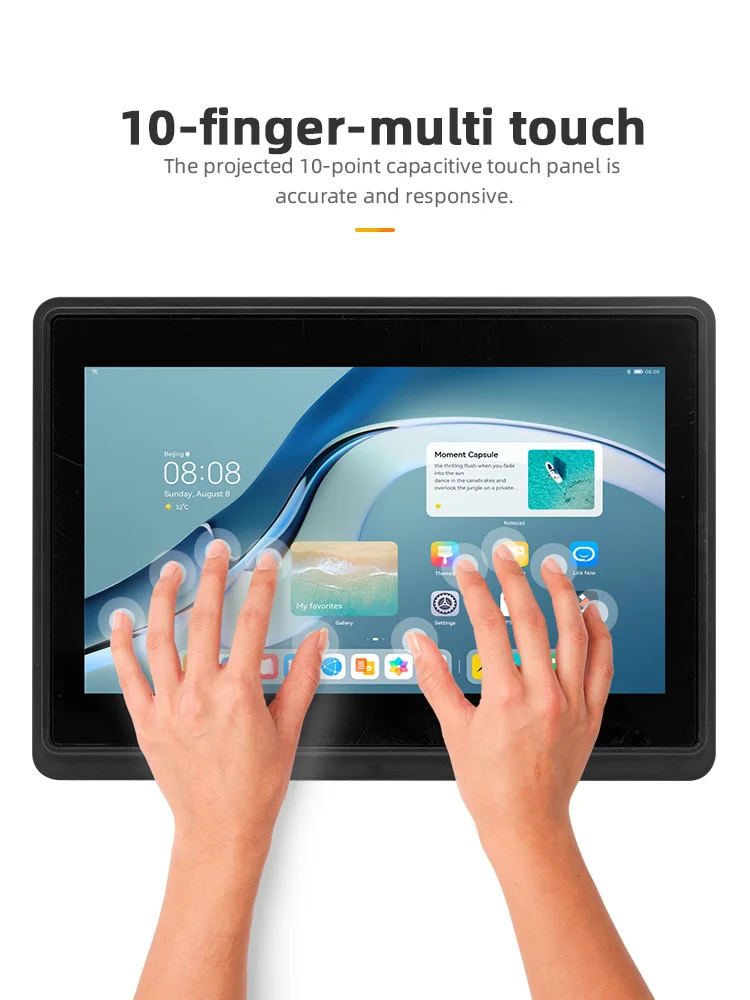 Industrial Display Android Touchscreen Monitor/wall Mount Touch Screen ...