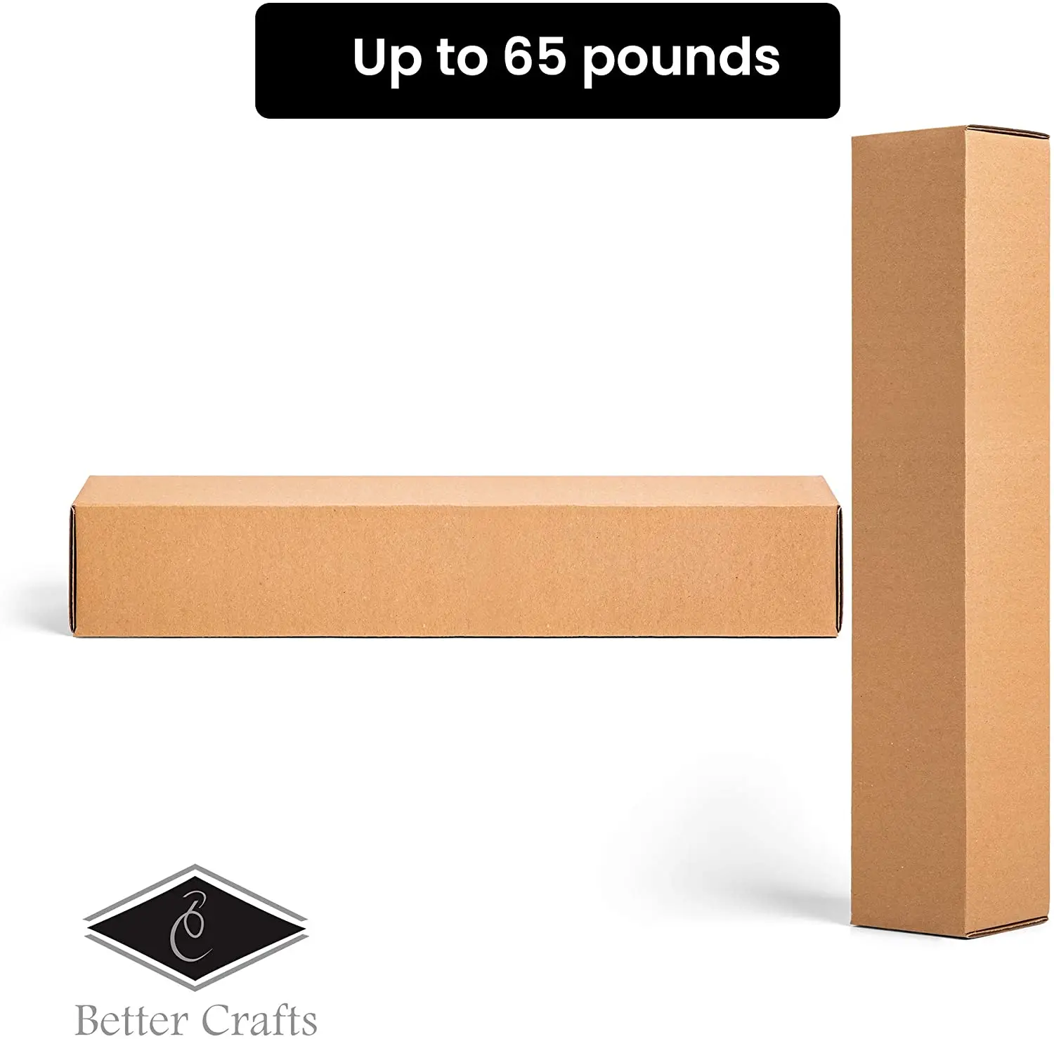 Cardboard Shipping Boxes Long Corrugated Cartons Paper Supply Tube ...