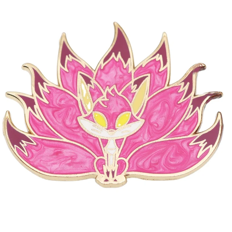 Manufacturer Wholesale Custom Lapel Pin Badge Game Anime Design Enamel