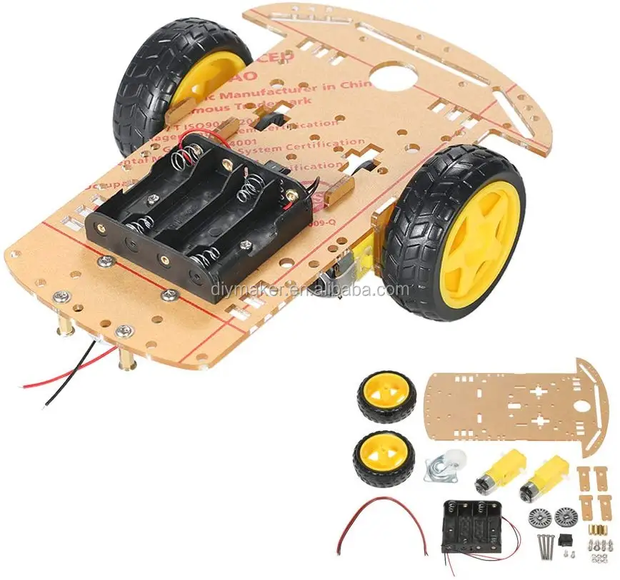 4WD Smart Robot Car Chassis Kits - DIY and Education