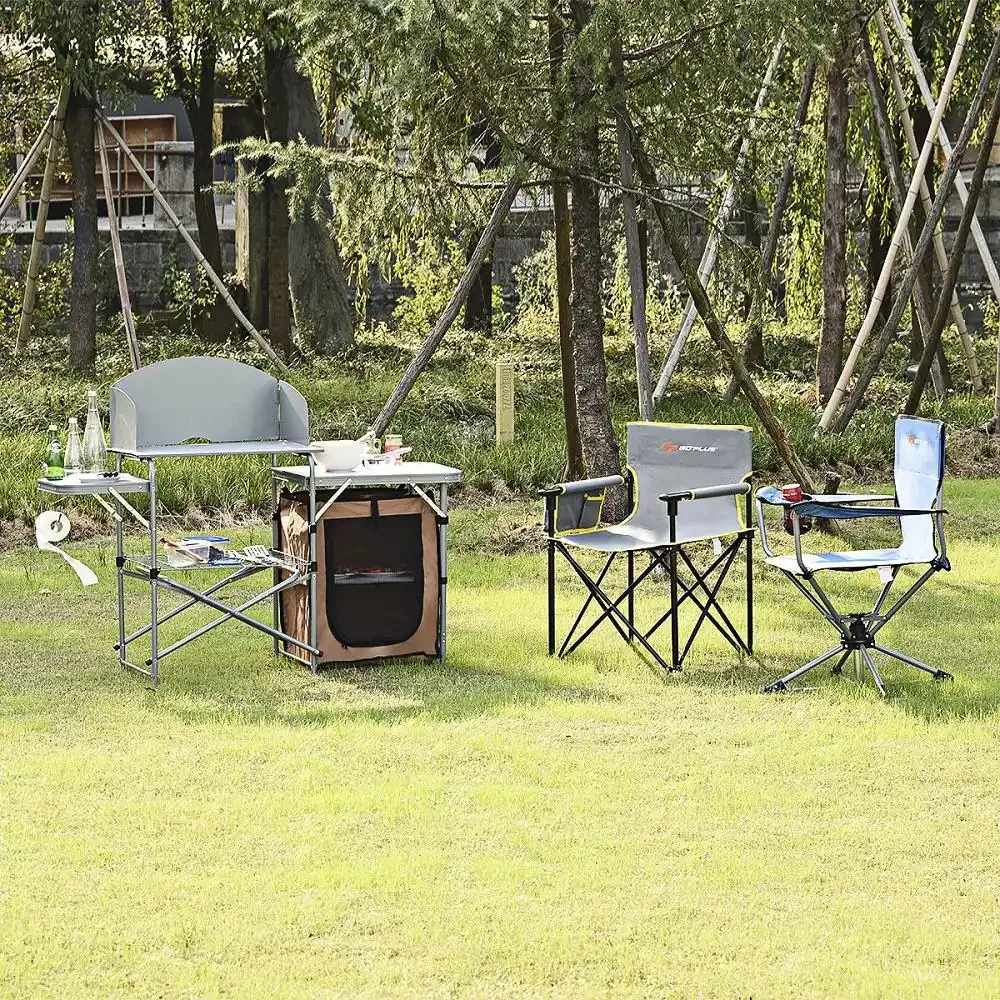 Outdoor Portable Kitchen Station - Ideal for Camping & Picnics