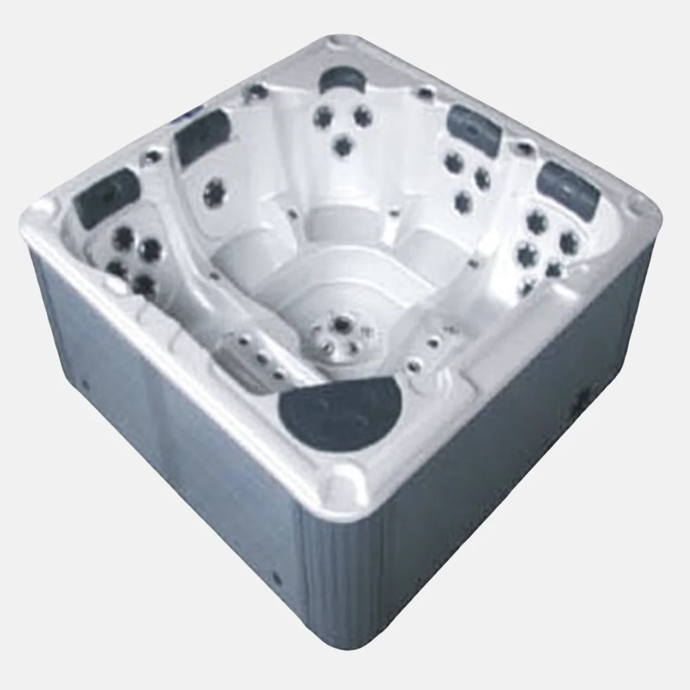 SHUIDAO Free Standing Acrylic Whirlpool Bathtub - Massage & Relaxation