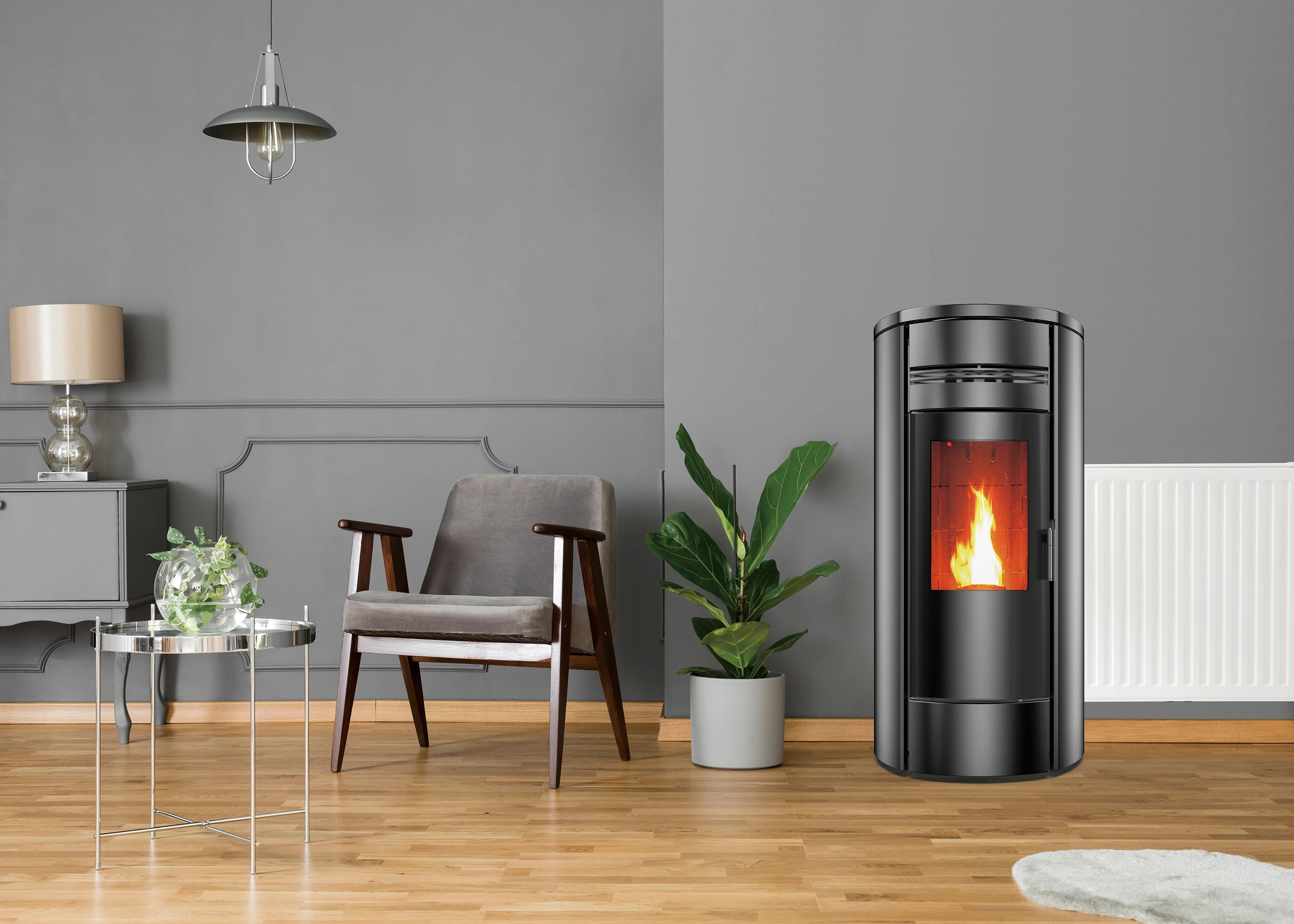 Gf2201a Eco-friendly Freestanding Hydronic Water Heating 22kw Domestic ...