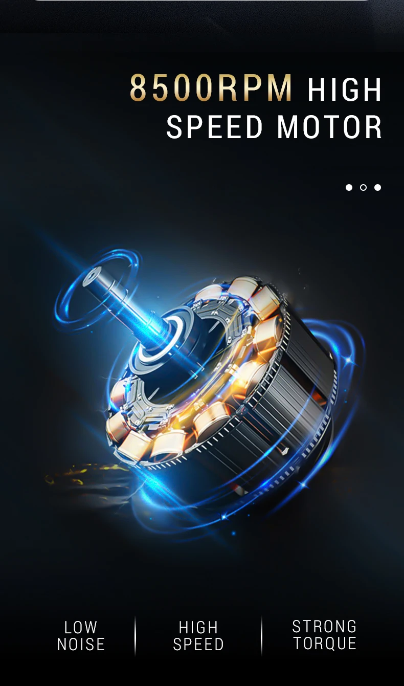 Koofex 8500RPM High Speed Motor Shaver Double Blade USB Rechargeable ...