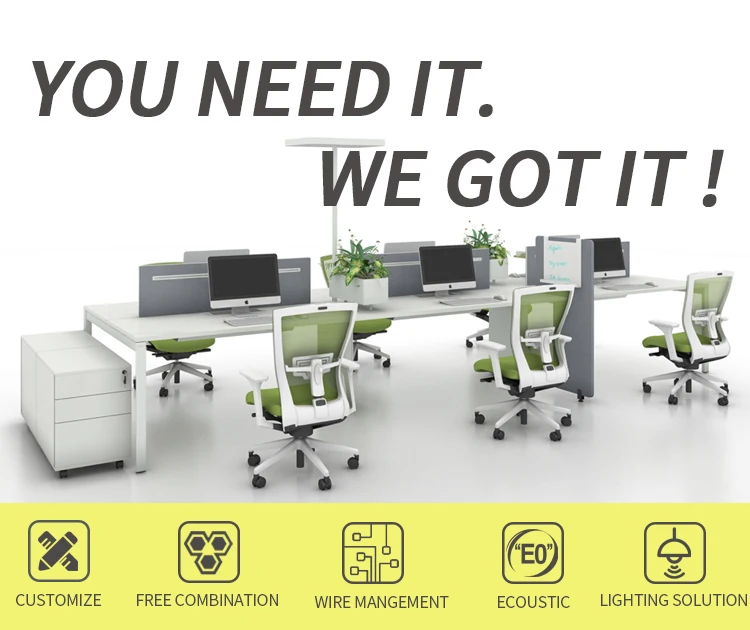 China modern modular cubicle high tech executive home office furniture ...