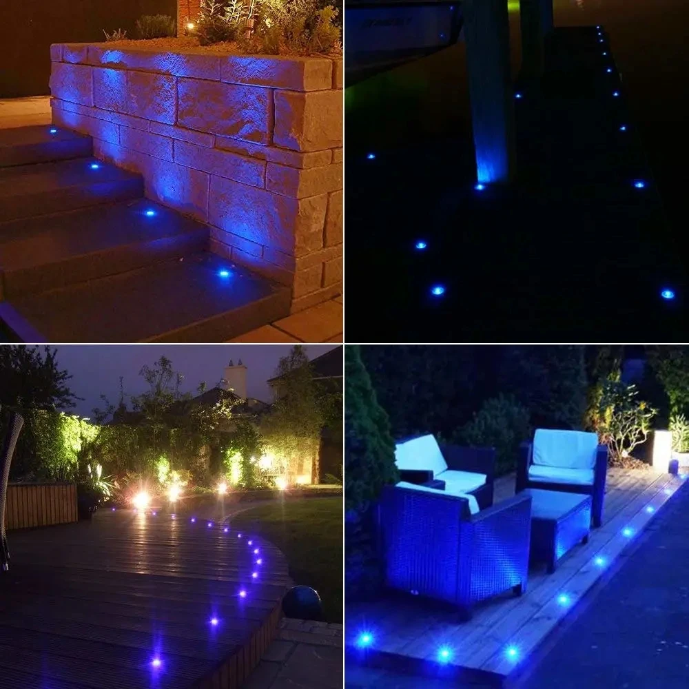 IP68 Waterproof RGB Ground Lamps - Durable Outdoor Lighting