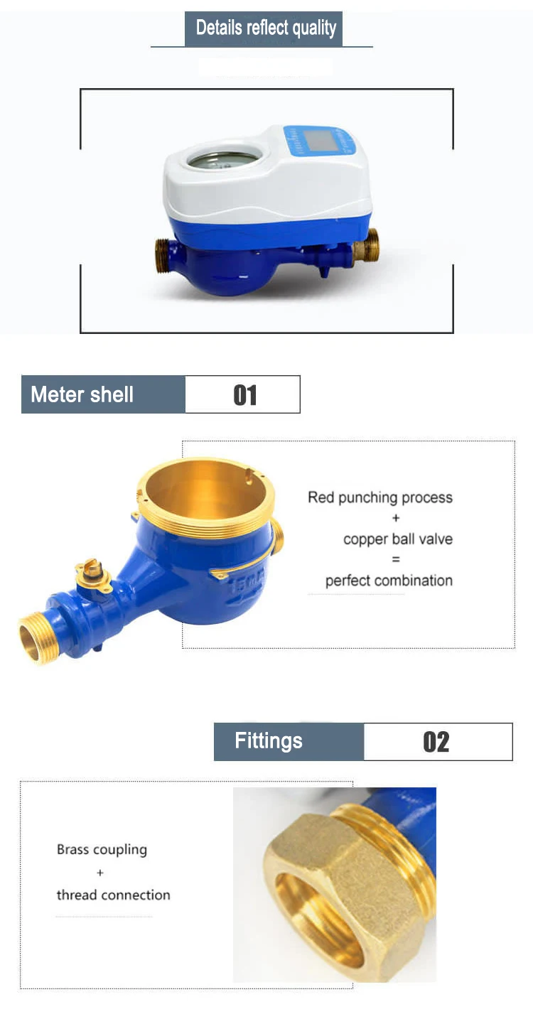 Smart Dn15 Dn25 RS485 Digital Prepaid Card Water Meters| Alibaba.com