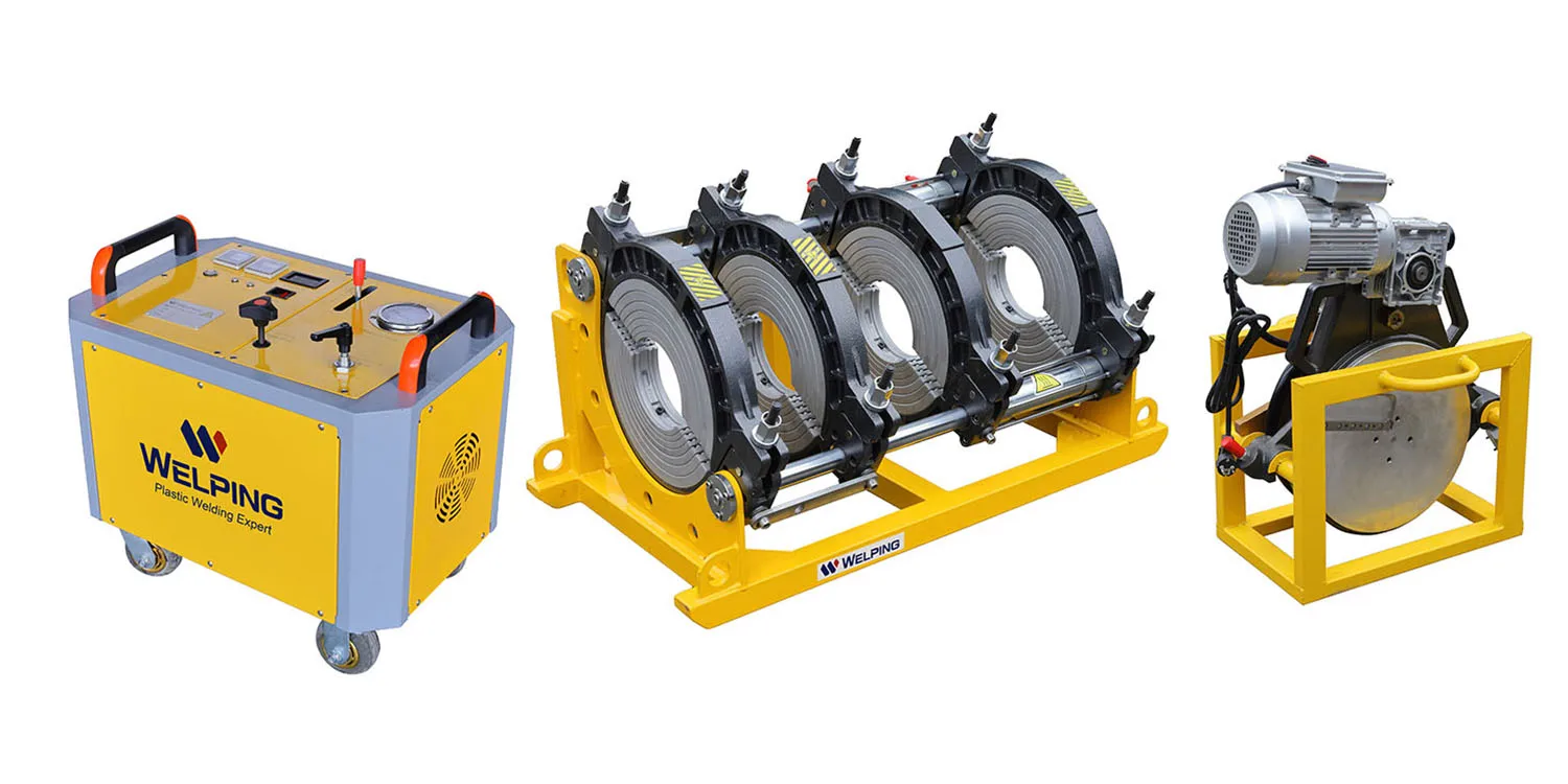 WP355A 90- 355mmHydraulic Butt Pipe Fusion Welding Machine Source ...