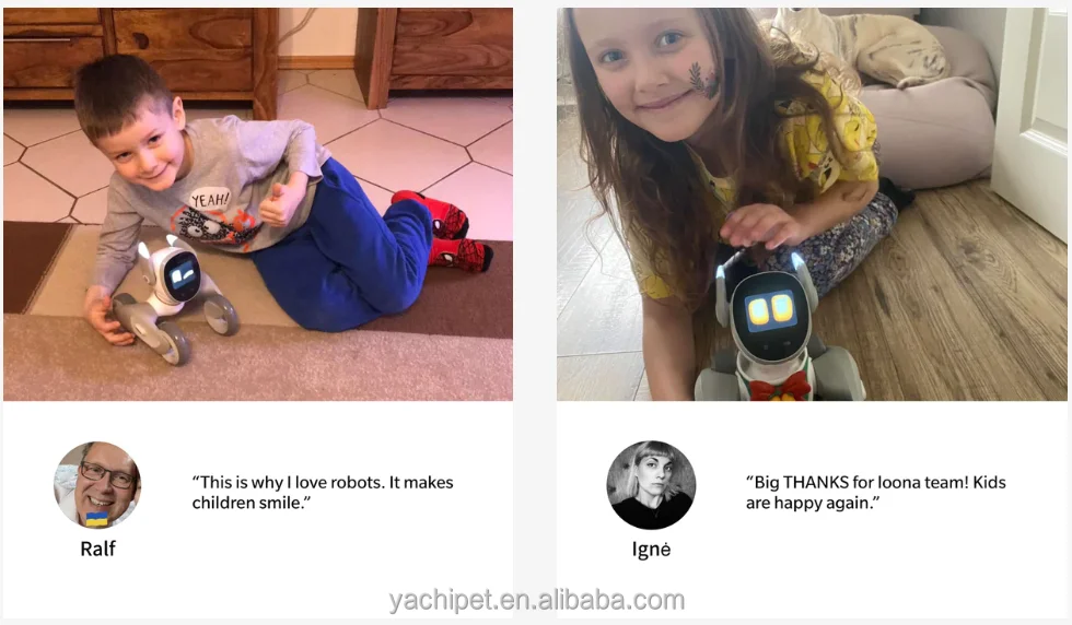 Loona AI Pet Companion Robot - Interactive Fun for Cats & Dogs