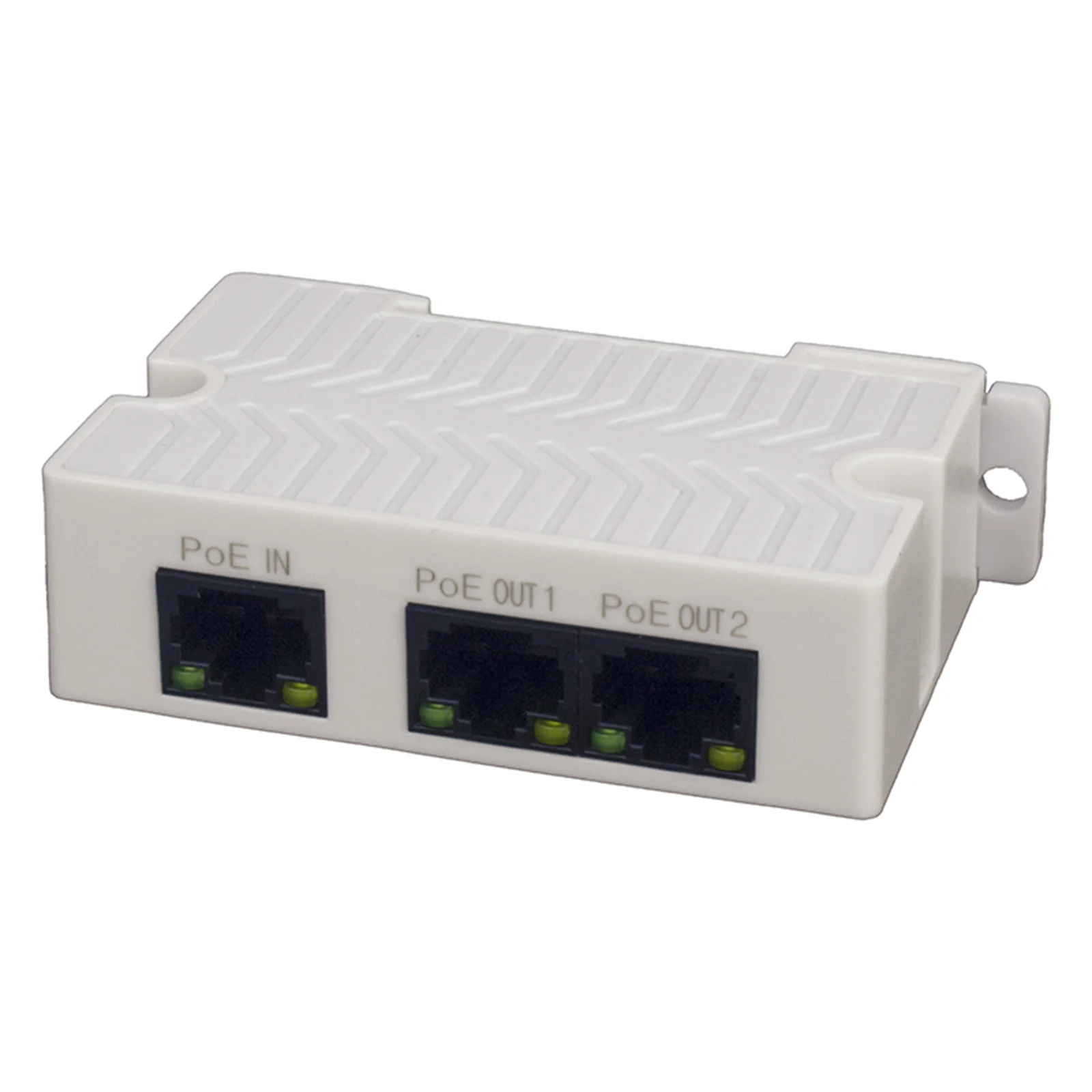 Poe Extender For Security Systems 30w 3 Rj45 Ports 1 In 2 Out 100mbps ...