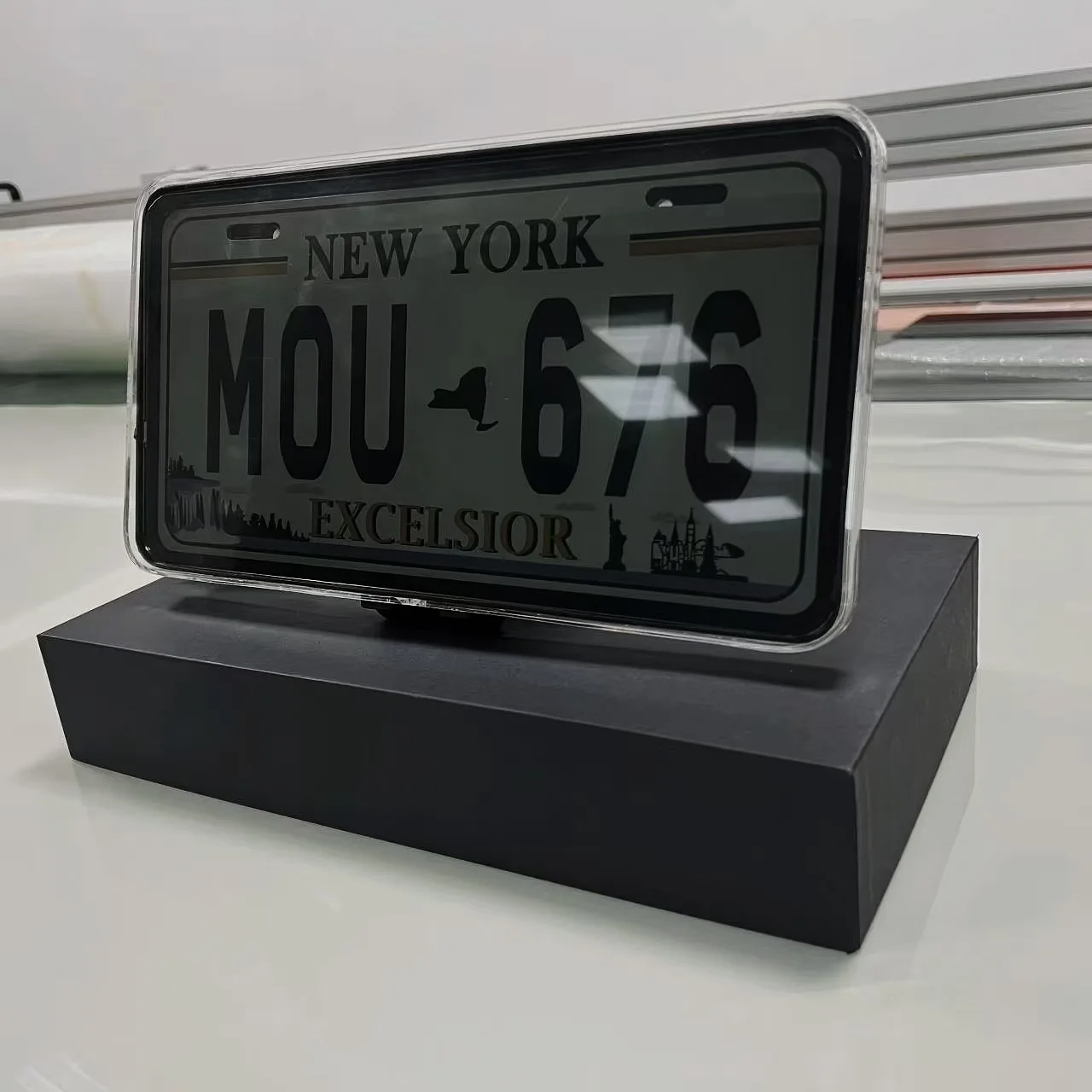 North America Mexico Europe Car Number Vanish Plate
