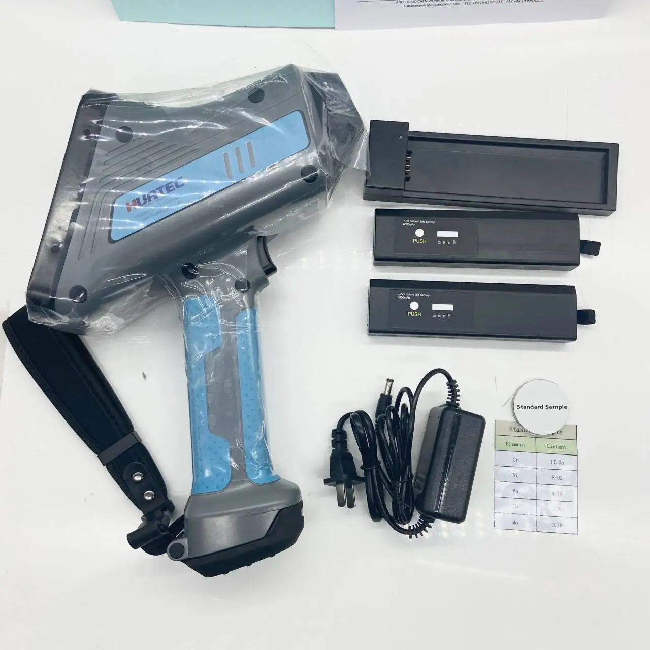 HXRF-140JP Handheld XRF Analyzer - High Resolution Si-Pin Detector for ...