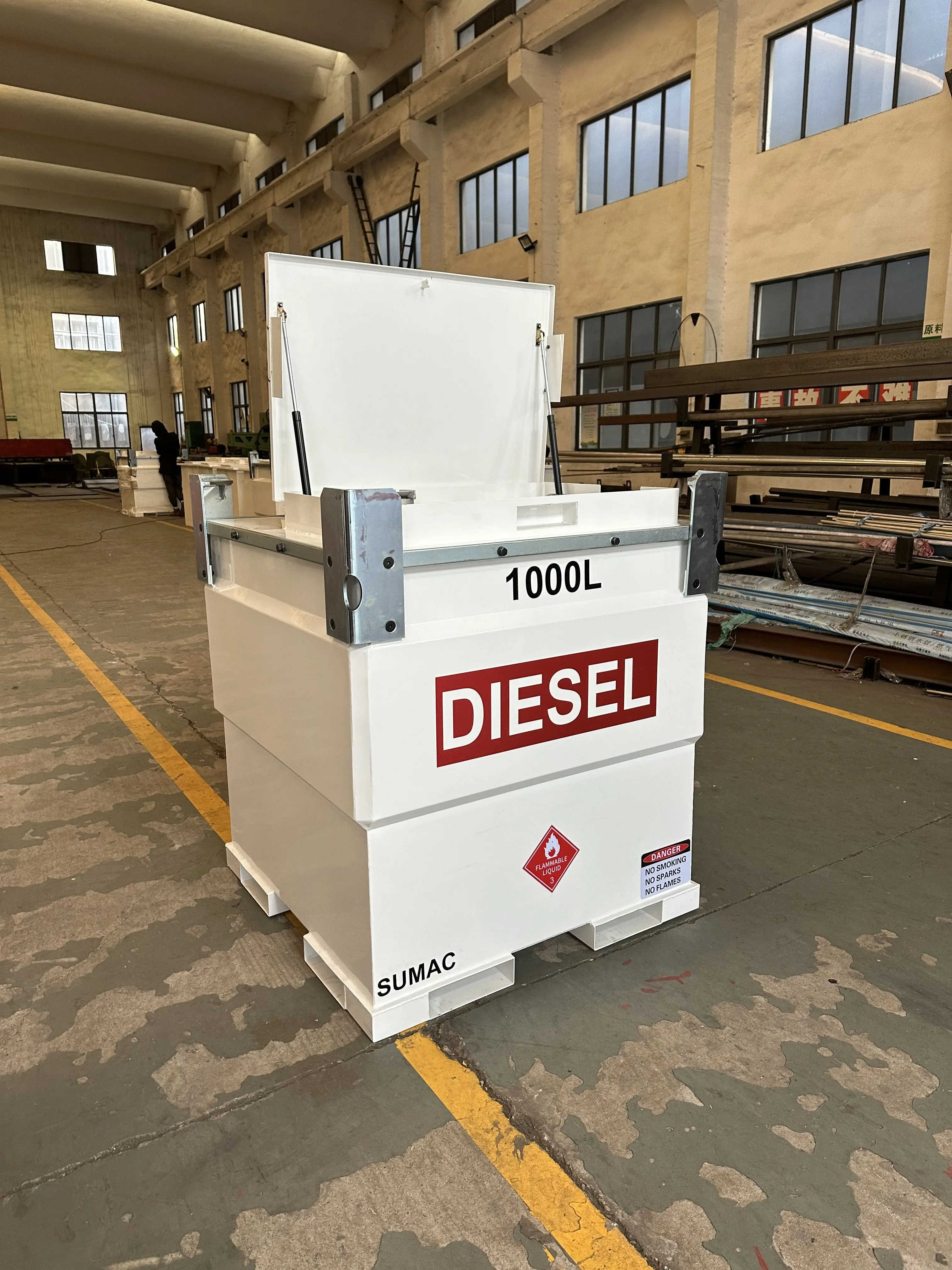 Sumac Electric Portable Fuel Gasoline Diesel Transfer Tank Fuel Tank ...