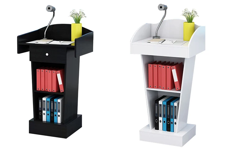 Modern Wood Pulpit Podium Stand For Church School Cheap Lectern Podium ...