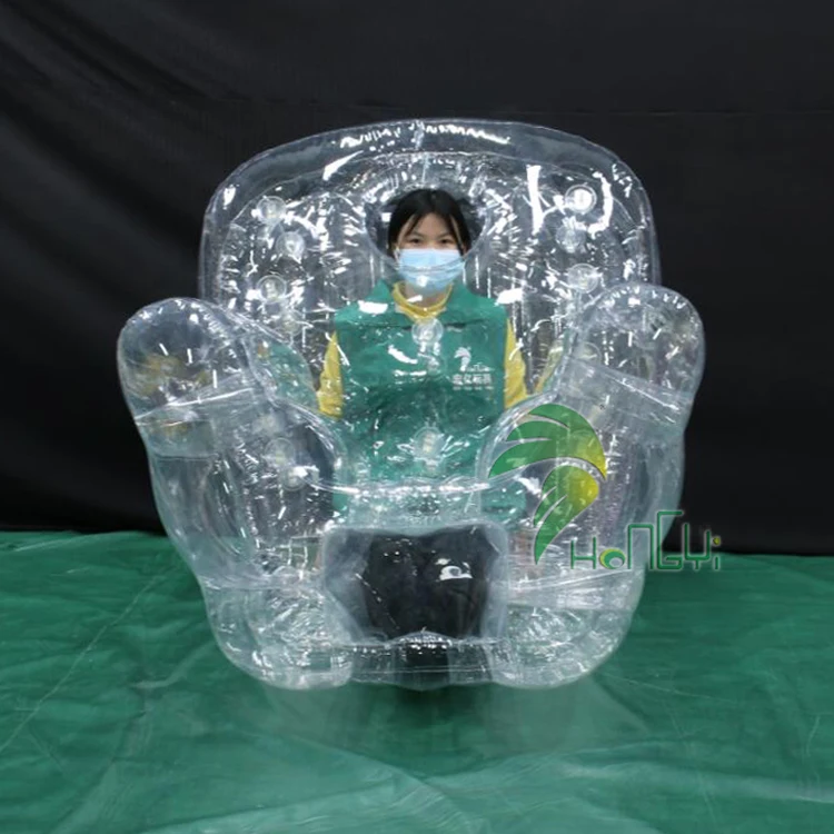 Bondage Inflatable Chair - Customizable Transparent PVC Toy