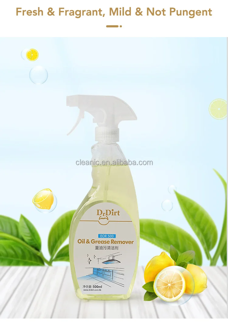 Effective Kitchen Grease Remover - Dr.dirt Cleaner Spray