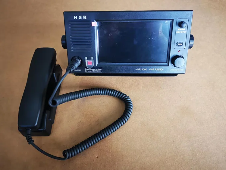 Marine Touch Screen NSR VHF Radio NVR-3000 with CCS/DNV Type Approval