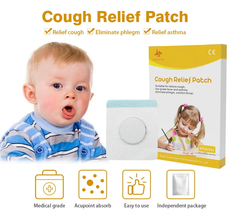 New Design Products Organic Natural Herbal Plaster Children Anti Cough ...
