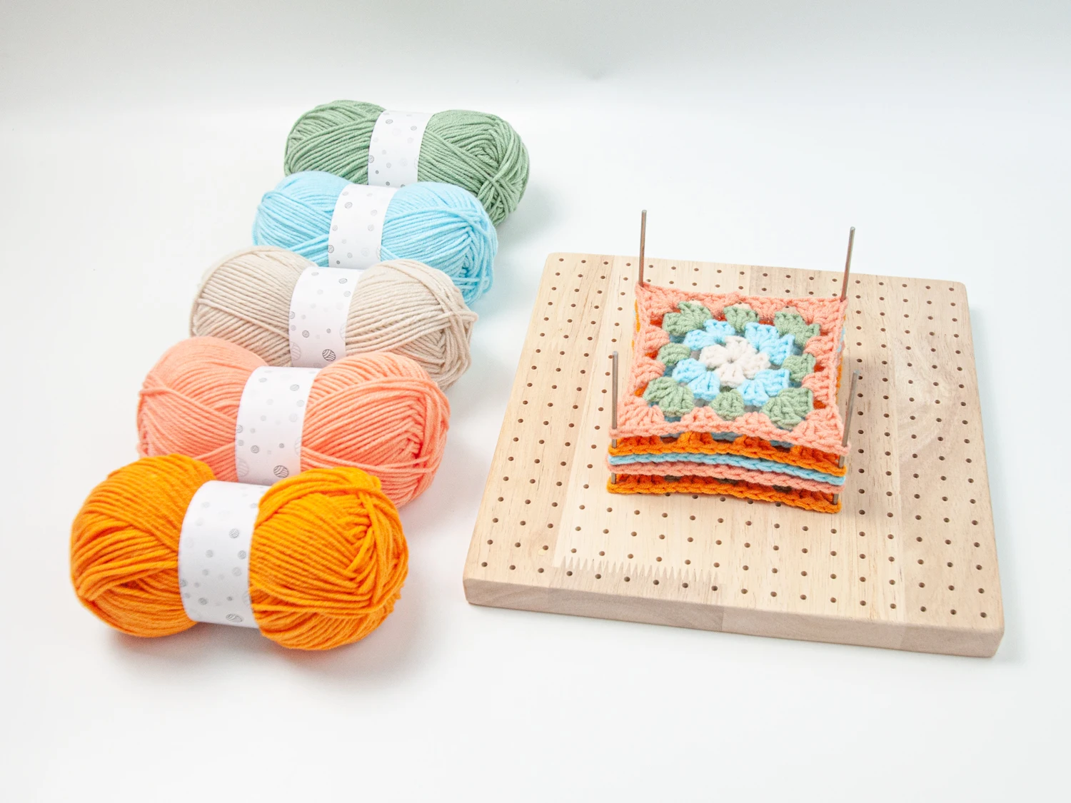 Wooden Blocking Board Kits for Knitting Crochet and Granny Squares ...