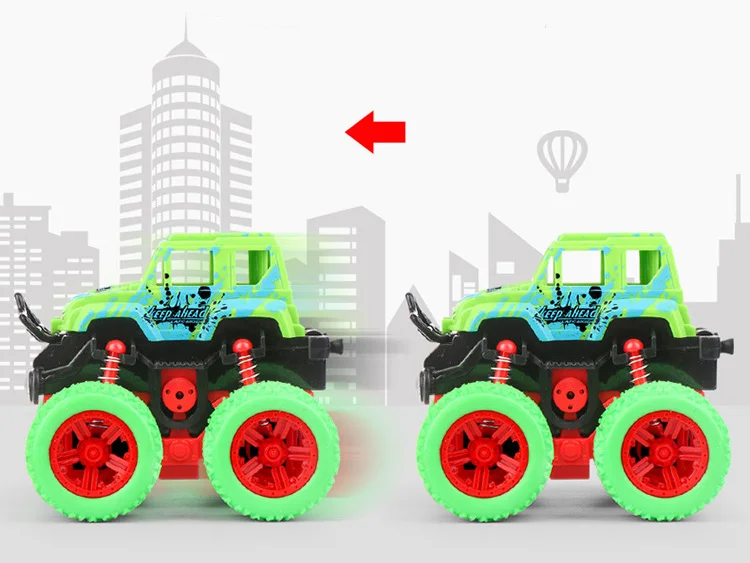 Eco-Friendly Mini Toy Car - PVC Friction Vehicle, 1:22 Scale, Unisex