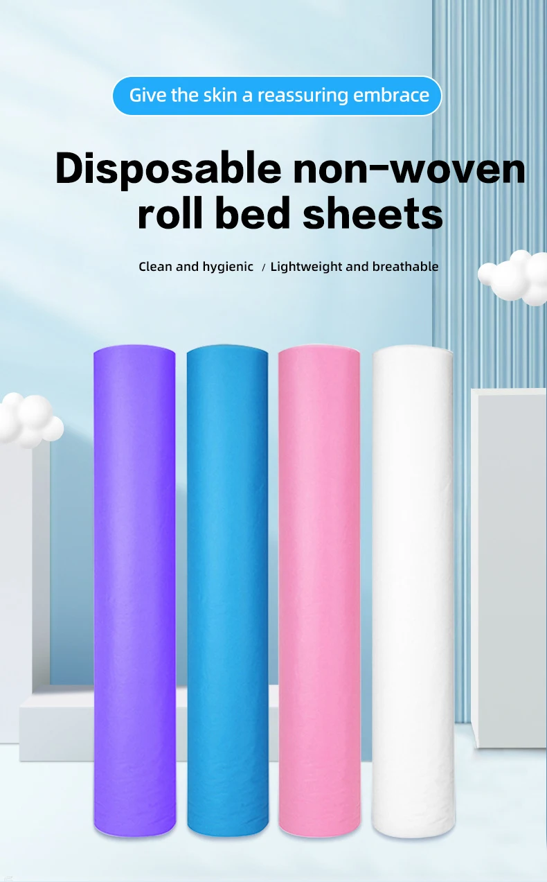 Disposable Exam Couch Paper Sheet Roll for Hospital Use Surgical Bed ...