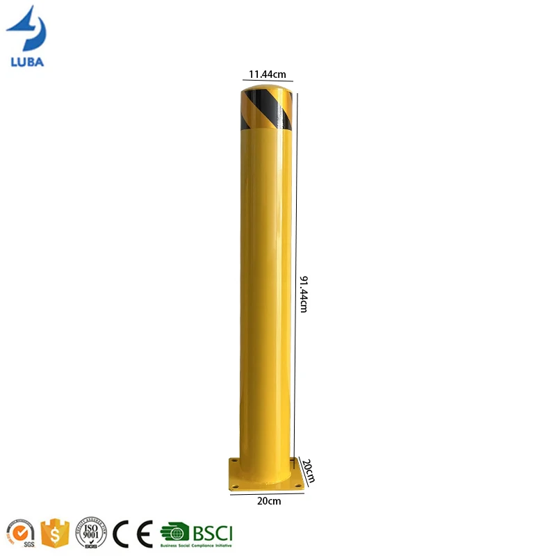 High Quality Safety Outdoor Parking Inground Bollard Metal Steel Road ...