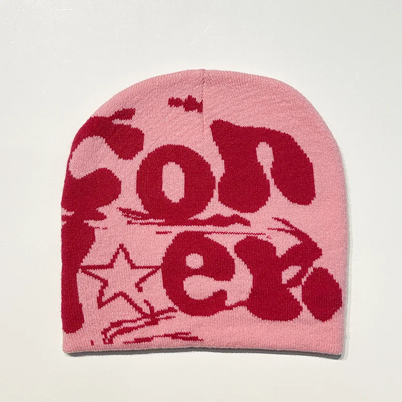 Multiple Color Y2k Jacquard Custom Beanie Hat Bulk Manufacturers Custom ...